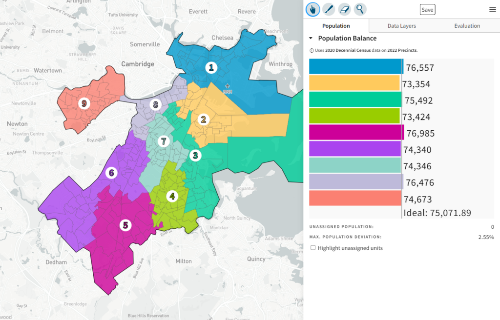 Councilors Arroyo, Fernandes Anderson Present Redistricting Map to ...