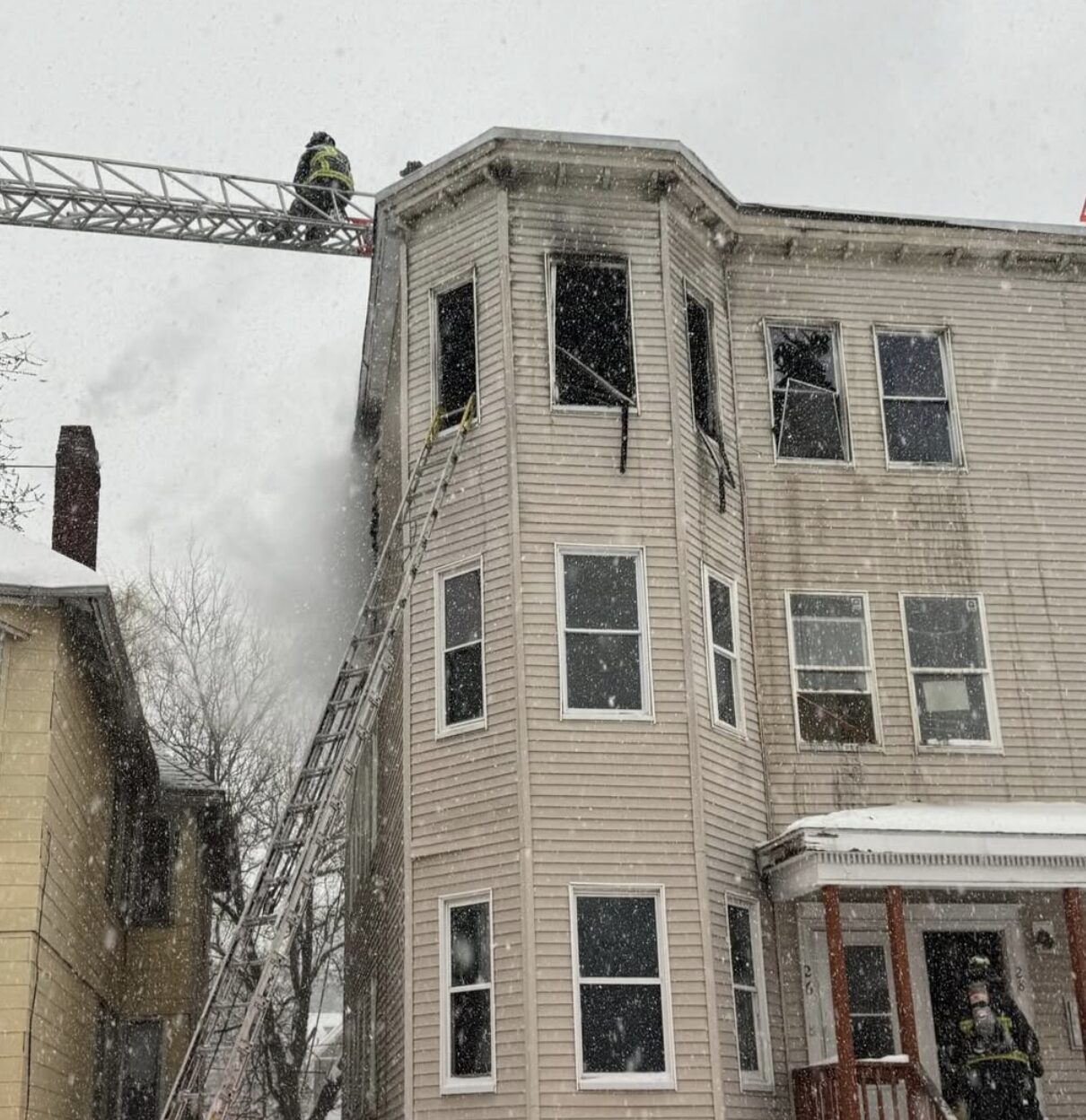 3-Alarm Fire in Dorchester on Sunday Afternoon - Caught In Dot